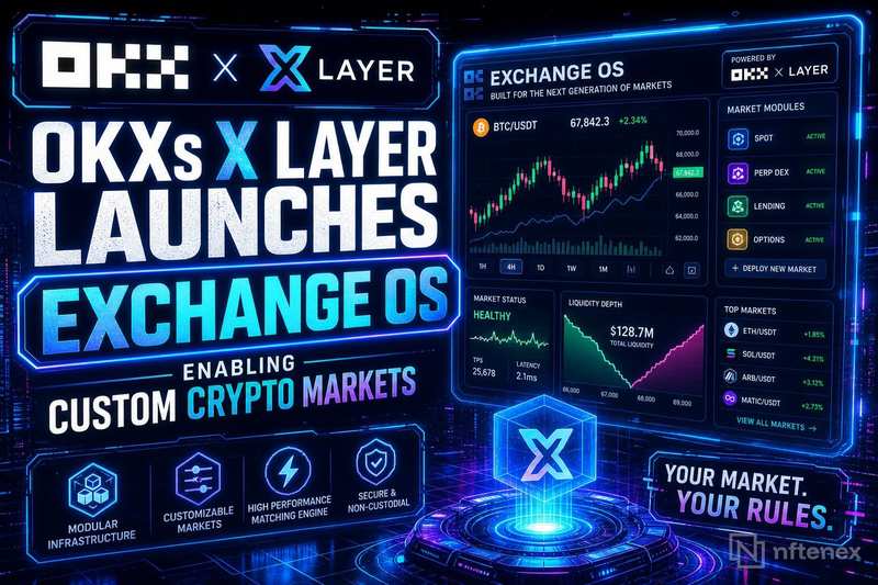 OKX's X Layer Launches Exchange OS Enabling Custom Crypto Markets